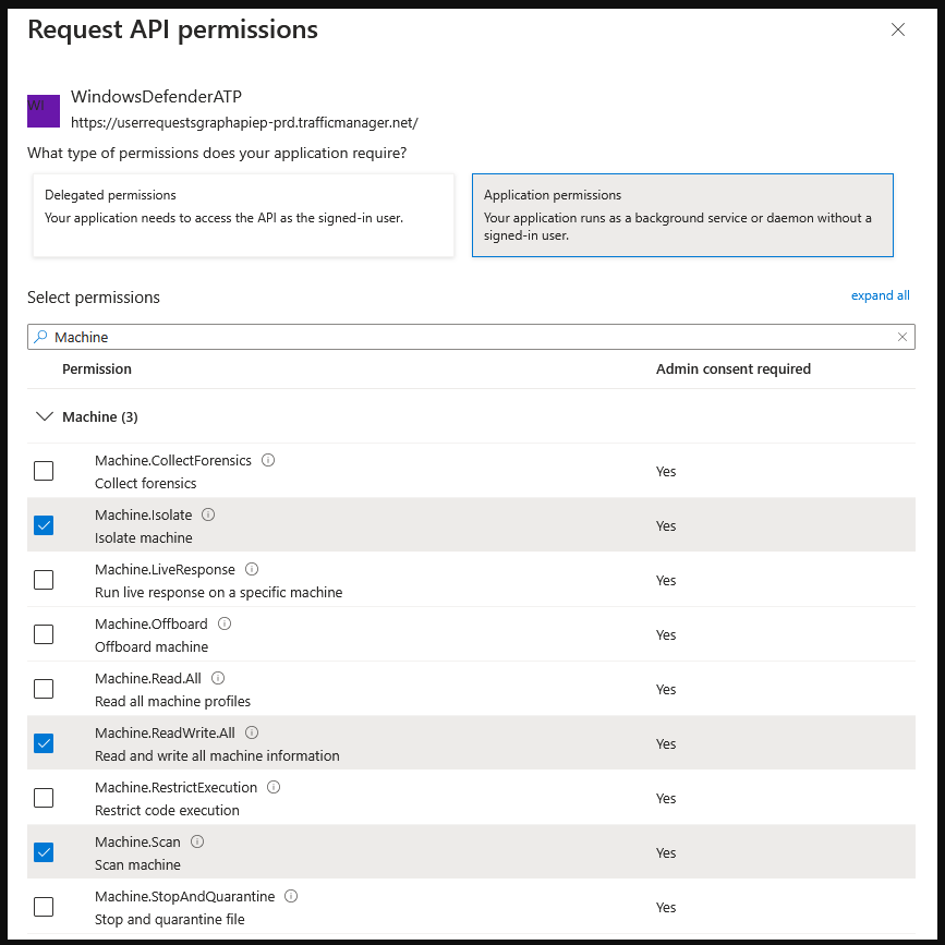 Microsoft Defender XDR Host Isolation/Remediation – Check Point ...