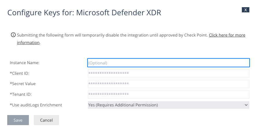 Setting up Microsoft Defender XDR – Check Point Software Technologies