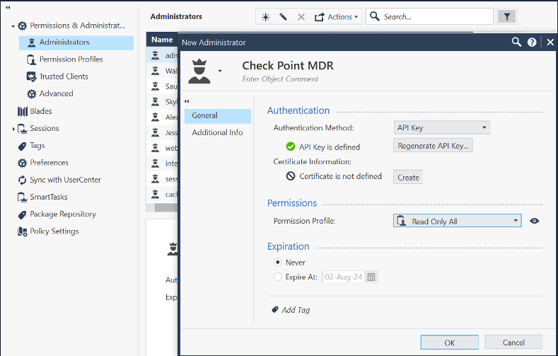 Setting up Check Point Management Integration – Check Point Software ...